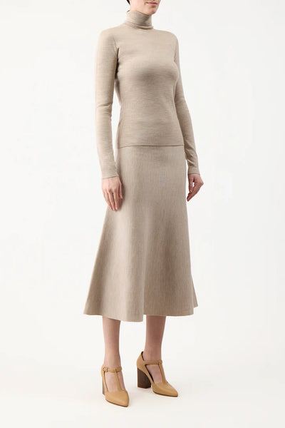 Freddie Wool, Cashmere and Silk-Blend Midi Skirt – Belinda International