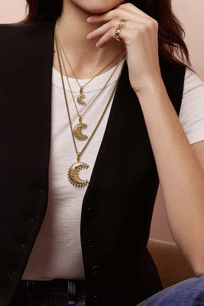 MARLO LAZ MEDIUM SOUTHWESTERN MOON CHARM – Belinda International