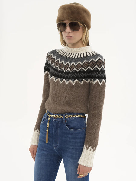 CHLOE FAIR ISLE SWEATER – Belinda International